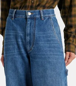 MARANT ETOILE Solene Wide-leg Jeans