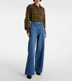 MARANT ETOILE Solene Wide-leg Jeans