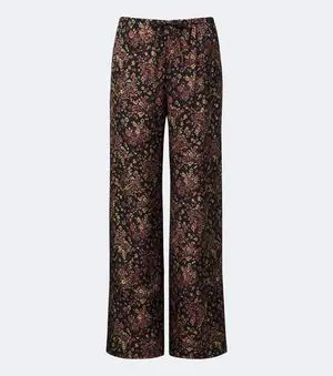 Dries Van Noten Floral Wide-leg Pants - Multicoloured