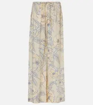 Dries Van Noten Floral Pants For Women