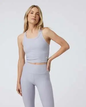 Vuori Elevation Racerback Tank Top Rain Heather