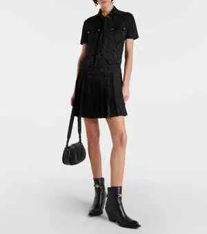 Versace Medusa '95 Leather Ankle Boots