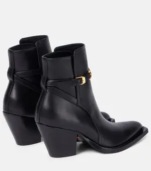 Versace Medusa '95 Leather Ankle Boots