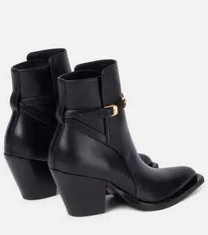 Versace Medusa '95 Leather Ankle Boots