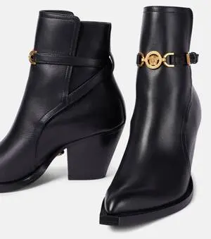 Versace Medusa '95 Leather Ankle Boots