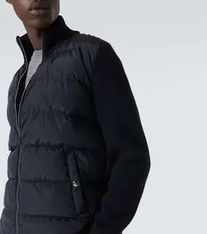 Herno Wool-trimmed Down Jacket