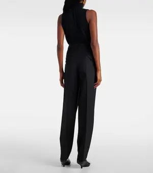 Dorothee Schumacher Wool-blend Tapered Trousers