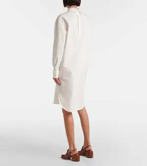 Dries Van Noten Cotton Poplin Minidress