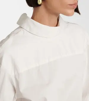 Dries Van Noten Cotton Poplin Minidress