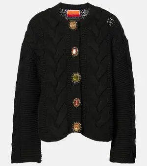 La Doublej Embellished Cardigans For Women