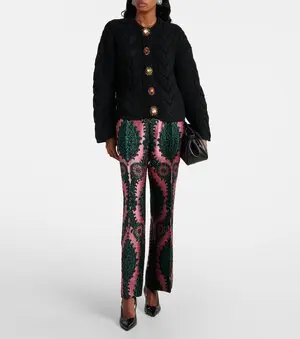 La DoubleJ Embellished Cardigan - Black