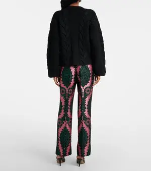La DoubleJ Embellished Cardigan - Black