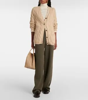 Loro Piana Napier Cashmere Cardigan