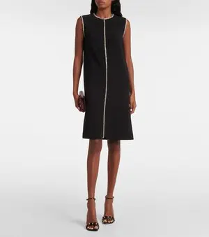 Sportmax Earry Embellished Mini Dress