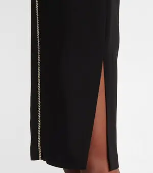 Sportmax Earry Embellished Mini Dress