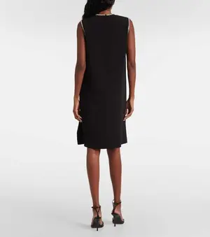Sportmax Earry Embellished Mini Dress