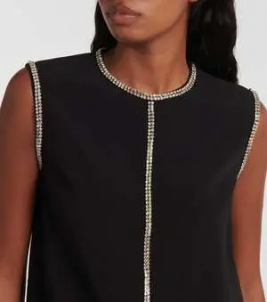 Sportmax Earry Embellished Mini Dress