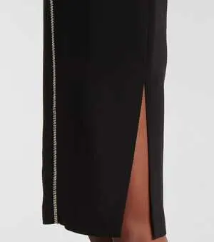 Sportmax Earry Embellished Mini Dress