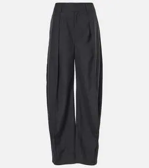 LEMAIRE Pleated Wide-leg Trousers