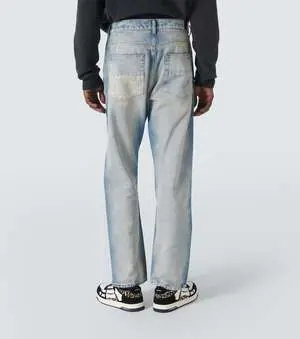 Amiri Ma Quad Cuff Straight Jeans