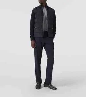 Herno Wool-trimmed Down Jacket