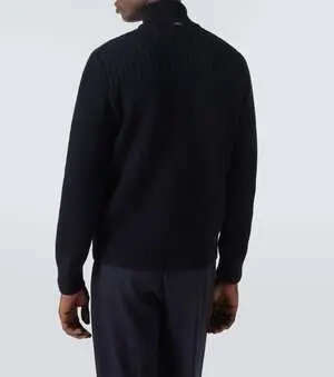 Herno Wool-trimmed Down Jacket