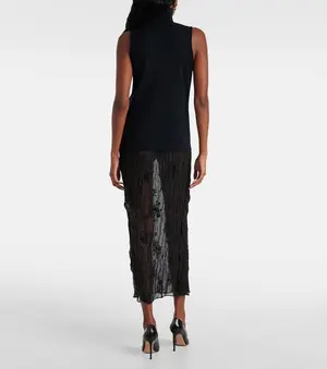 Dorothee Schumacher Delicate Statements Wool And Cashmere Top