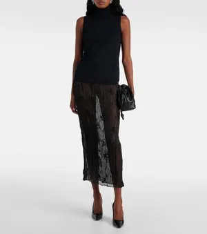 Dorothee Schumacher Delicate Statements Wool And Cashmere Top