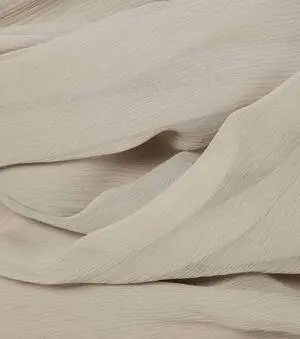 Max Mara Meandro Silk Crepon Scarf