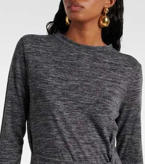 MARANT ETOILE Lisy Midi Dress