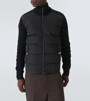 Herno Wool-trimmed Down Jacket