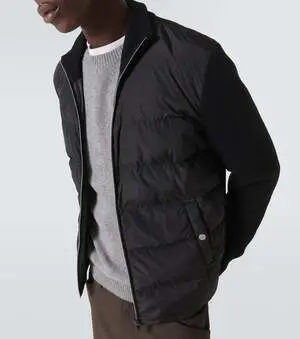 Herno Wool-trimmed Down Jacket