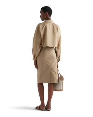 Prada Chino Blouson Jacket - Neutral