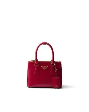 Prada Prada Galleria Saffiano Mini-Bag Red