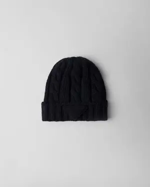Prada Prada Cashmere Beanie Navy