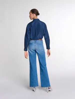 Maje Cropped Shirt