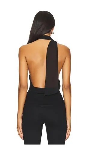 Majorelle Kelly Halter Top - Black