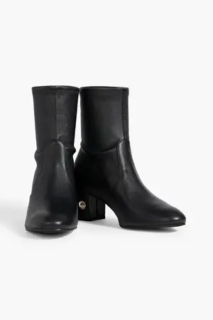 STUART WEITZMAN Allshine 60 Embellished Leather Ankle Boots