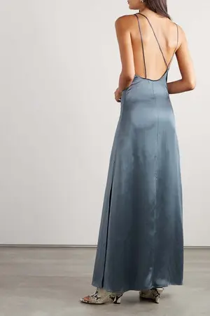 Gauchere Satin Maxi Dress
