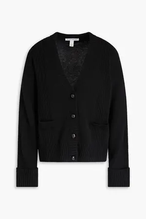 Autumn Cashmere Ribbed Cashmere Cardigan