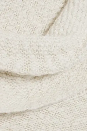 Autumn Cashmere Cashmere Bouclé-knit Turtleneck Sweater