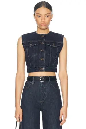 Agolde Denim Vests For Women