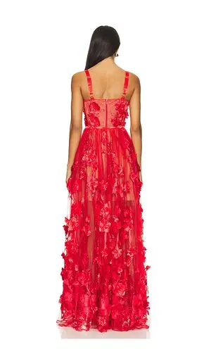 BRONX BANCO X Revolve Anastasia Maxi Dress