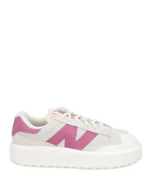 NEW BALANCE Leather Sneakers - White