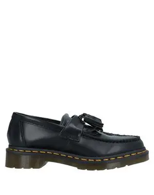 Dr. Martens Adrian Ys Smooth Leather Loafers With Tassels And Fringes