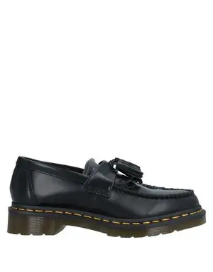 Dr. Martens Adrian Ys Smooth Leather Loafers With Tassels And Fringes