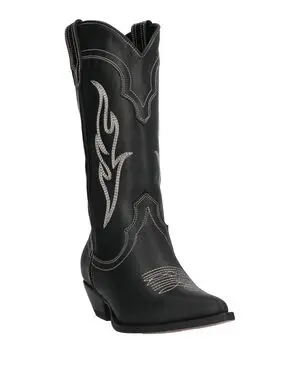 SONORA Leather Cowboy Ankle Boots