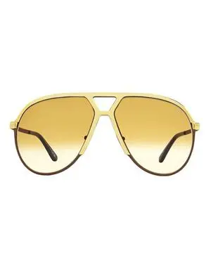 TOM FORD Xavier Oversize Tf1060 Sunglasses Sunglasses Size Metal