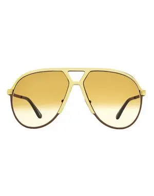 TOM FORD Xavier Oversize Tf1060 Sunglasses Sunglasses Size Metal