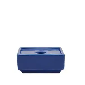 HAY Mattone Candleholder Small - Blue